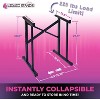 Liquid Stands Portable Audio Mixer Stand - Angled Foldable & Adjustable ...