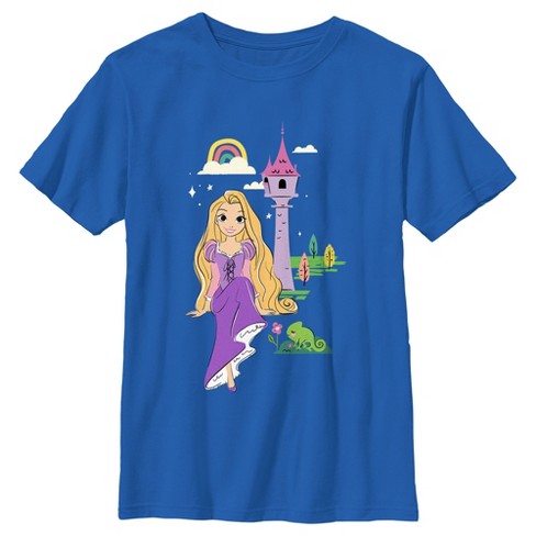Boy's Tangled Cartoon Rapunzel T-shirt : Target