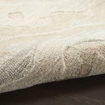 Nourison Graceful Modern Indoor Rug Beige 2'3" X 7'6" : Target