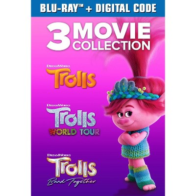 Trolls 3-movie Collection : Target