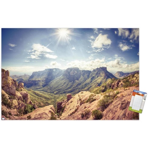 Trends International Texas - Big Bend National Park Unframed Wall ...