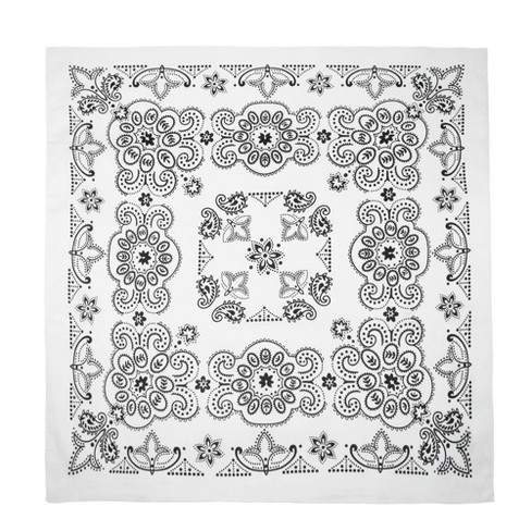 Ctm 27 Inch Extra Large Cotton Texas Paisley Bandana : Target