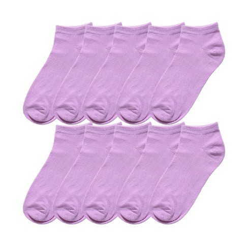 Allegra K Women's Athletic Low Cut Stretch Cuffs Soft Ankle Socks 10 ...