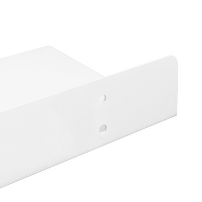 Mh London Billy 36" Wall Mounted Shelves Iron In White - Large : Target