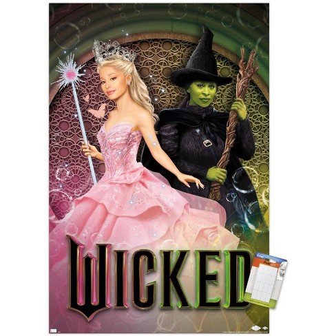 Trends International Wicked - Elphaba And Glinda Upland Unframed Wall ...