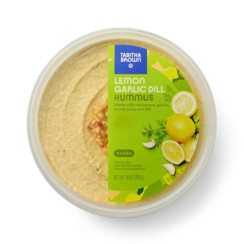 Lemon Garlic Dill Hummus - 10oz - Tabitha Brown For Target : Target