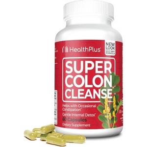 Health Plus - Super Colon Cleanse Capsules, 60 Count : Target