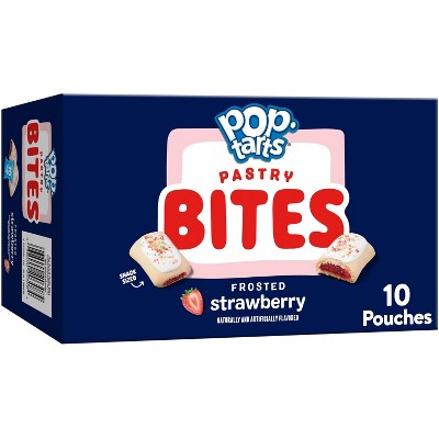 Pop-tarts Bites Frosted Strawberry Pastries - 10ct /14.1oz : Target