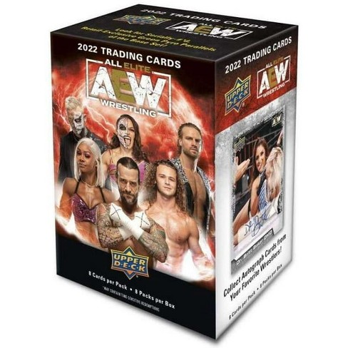 Upper Deck Aew All Elite Wrestling 2022 All Elite Aew Wrestling Trading Card Blaster Box (8 ...