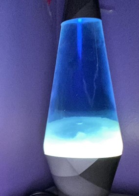 14.5" Geometric Monochrome Lava Lamp - Lava : Target
