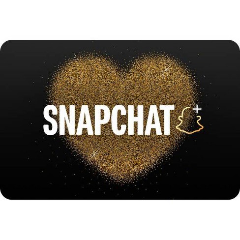 $29.99 Snapchat+ Valentine Gift Card (email Delivery) : Target