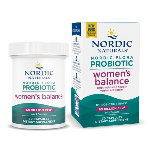 Nordic Naturals Nordic Flora Probiotic - Women's Balance Probiotic ...