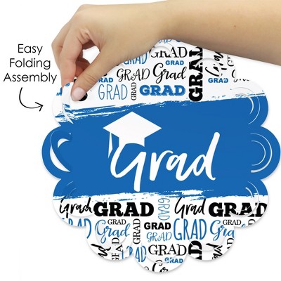 Big Dot Of Happiness Blue Grad - Best Is Yet To Come - Royal Blue ...