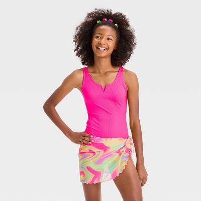 Girls’ One Piece Swimsuits : Target