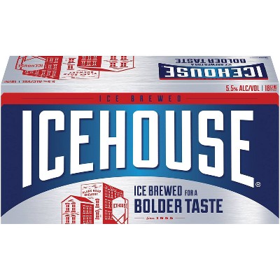 Diet info for Icehouse Ice Lager Beer - 18pk/12 fl oz Cans - Spoonful