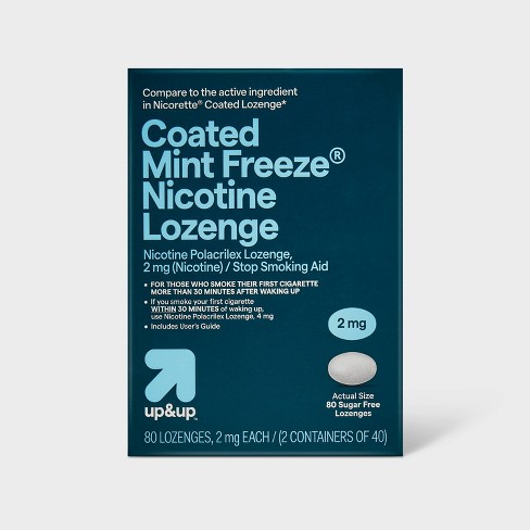 2mg Mini Coated Lozenge Mint - 80ct - Up&up™ : Target