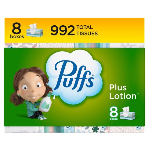 Puffs Plus Lotion Facial Tissue : Target
