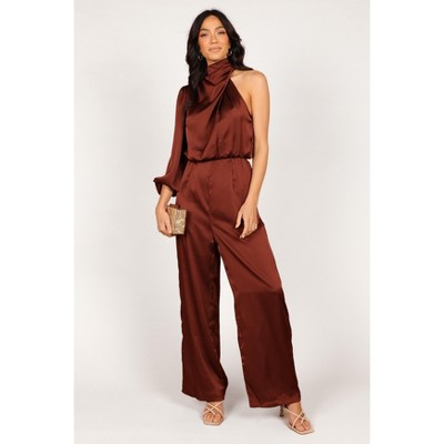 Petal And Pup Savannah One Sleeve Jumpsuit - Chocolate Xs : Target
