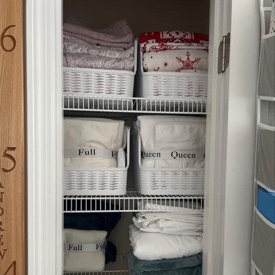Wave Open Front Bin White - Brightroom™ : Target