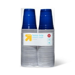 Disposable Red Plastic Cups - 18oz - 72ct - Up & Up™ : Target