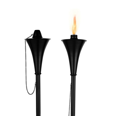 Birdrock Home 2 Pack Fiji Torches - Black : Target