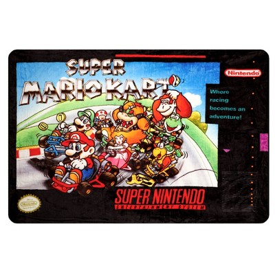 Brandclub - Super Mario Kart Fleece Throw Blanket