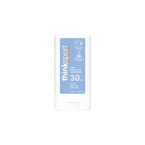 Thinksport Mineral Sunscreen Stick - Spf 30 - 0.64oz : Target