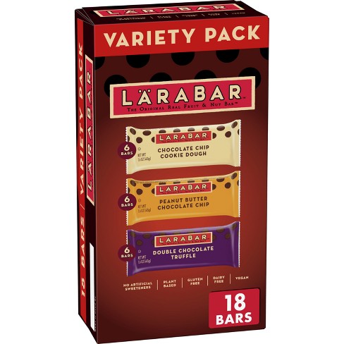 Larabar Chocolate Variety Pack - 28.8oz/18ct : Target