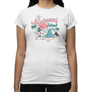 Disney Moana Women's Matunui Island Hei Hei Pua T Shirt : Target