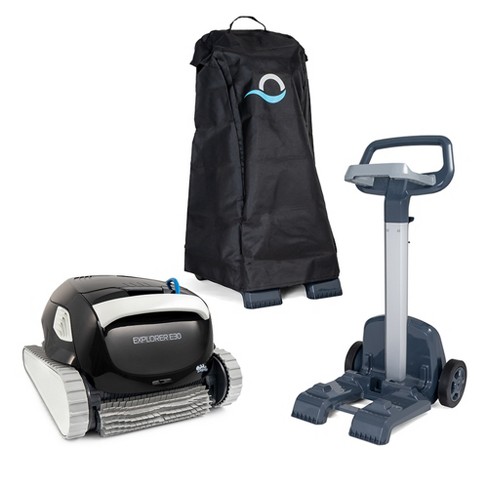 Dolphin Explorer E30 Automatic Robotic Pool Cleaner With Universal ...