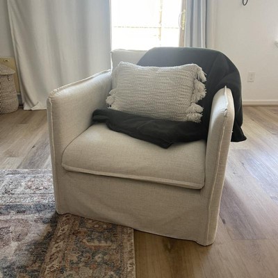 Berea Slouchy Lounge Chair With French Seams - Threshold™ : Target