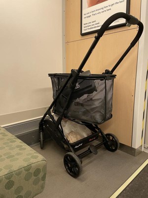 Joovy Boot Portable Collapsible Utility Shopping Cart - Black : Target