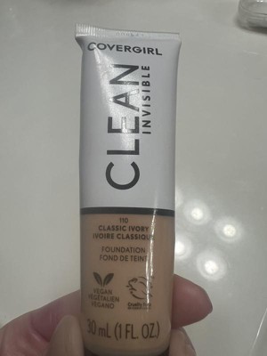 Covergirl Clean Invisible Foundation - Creamy Natural - 1 Fl Oz : Target