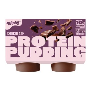 Winky Chocolate Protein Pudding - 14oz : Target