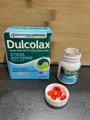 Dulcolax Stool Softener - 25ct : Target
