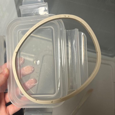 6pc (set Of 3) Glass Food Storage Container Set Clear - Figmint™ : Target