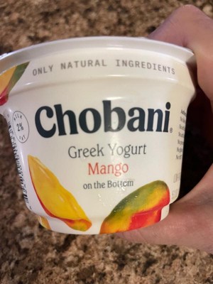 Chobani Mango On The Bottom Low Fat Greek Yogurt - 5.3oz : Target