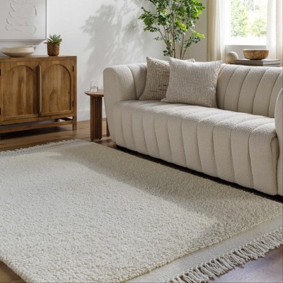 Hauteloom Rectangle Area Rug Beige : Target