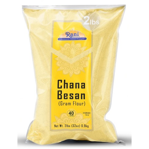 Chana Besan (chickpeas Flour, Gram) - 32oz (2lbs) 908g - Rani Brand ...