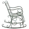 Medrano Rocking Chair - Antique Dark Green - Safavieh. : Target