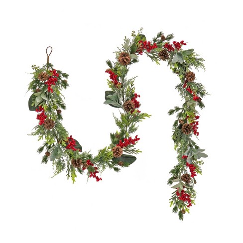 Christmas Garland Background
