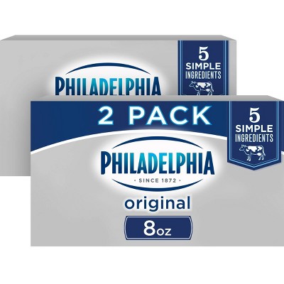 Philadelphia Original Cream Cheese - 16oz/2ct : Target