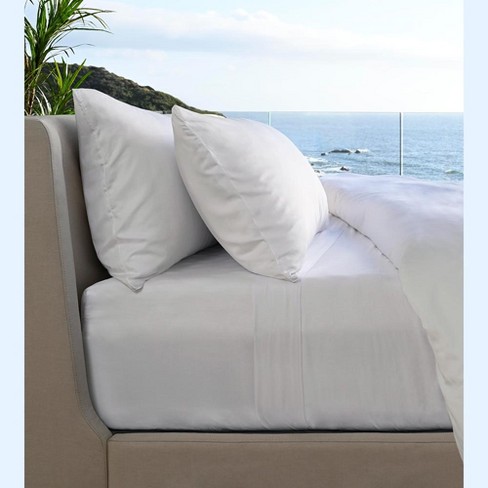Cariloha Luxurious Sateen Resort Sheet Viscose From Bamboo King 4-piece ...