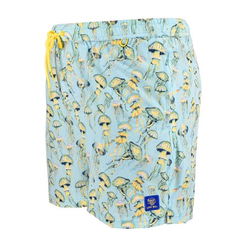 Banana Boat Upf50+ Men's Compression Liner Volley Bathing Suit | Aqua ...