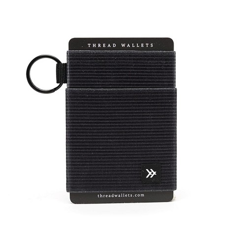 Thread Wallets Elastic Wallet Black : Target