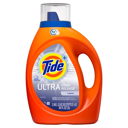 Tide Original Ultra Stain Release Liquid Laundry Detergent - 84 Fl Oz ...