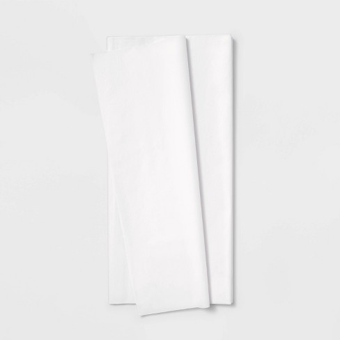 50ct White Banded Tissue Paper - Spritz™ : Target