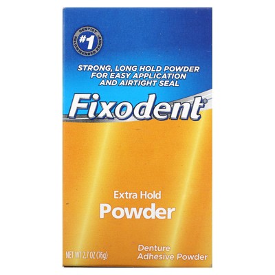 Fixodent Ultra Max Hold Dental Adhesive - 2.2oz/2pk : Target