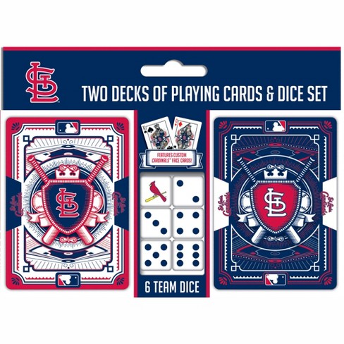 Masterpieces Officially Licensed Mlb St. Louis Cardinals 2-pack Playing ...