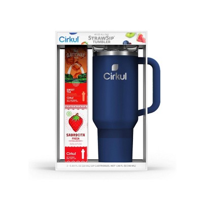 Cirkul Blush Pink All-day Strawsip Tumbler Starter Kit - 40oz : Target